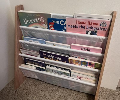 Kids' Journey Bookshelf 4 Tier Book Storage White/ Natural - Humble ...