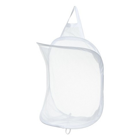 Unique Bargains Wall-mounted Folding Laundry Basket 1 Pc : Target