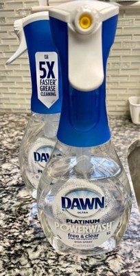 Dawn Fresh Platinum Powerwash Dish Spray Refill - 2ct : Target