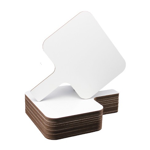 Flipside Products Single-sided Rectangular Dry Erase Answer Paddle, 8 ...