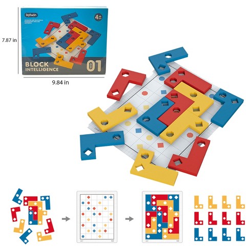 Wooden Toys Block Board Game Intelligence Toys Diy Puzzles Toys : Target