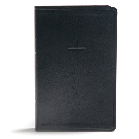 Csb Everyday Study Bible, Black Leathertouch - By Csb Bibles By Holman ...