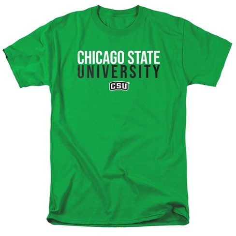 Campus Lab Chicago State University Official Stacked Unisex Adult T ...