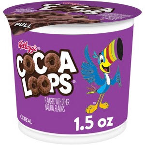Kellogg's Froot Loops Cocoa Loops Breakfast Cereal Cup - 1.5oz : Target