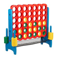 Ecr4kids Jumbo Four-to-score Giant Game-indoor/outdoor 4-in-a-row ...