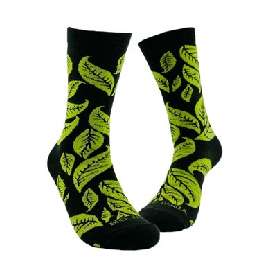 Fall Leaf Pattern Socks The (women's Sizes Adult Medium) From The Sock ...