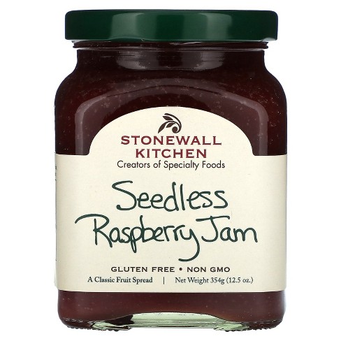 Stonewall Kitchen Seedless Raspberry Jam, 12.5 Oz (354 G) : Target