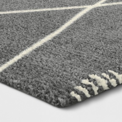 Glacier Diamond Woven Runner Rug - Threshold™ : Target