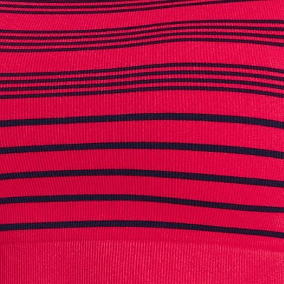 Women's Seamless Striped Bandeau Sports Bra - All In Motion™ Red S : Target