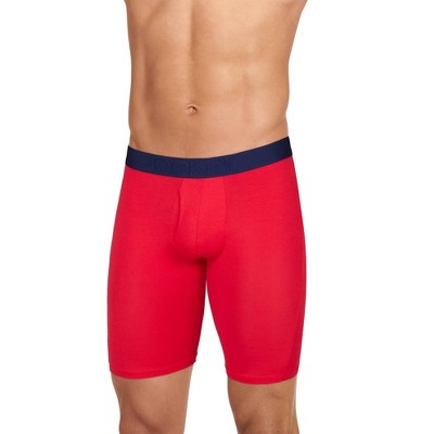 Jockey Men's Active Ultra Soft Modal 9" Long Leg Boxer Brief S Imperial ...