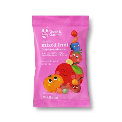 Mixed Fruit Flavored Snacks 3.5oz/1ct - Good & Gather™ : Target