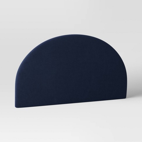 Queen Teen Half-moon Headboard Velvet Ink - Threshold™ Designed With ...