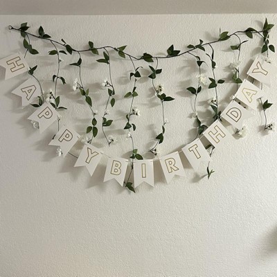 Silk Leaf Backdrop - Spritz™ : Target