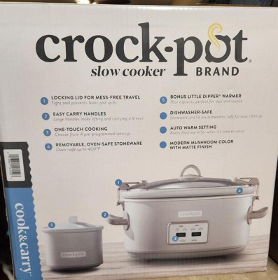Crock-pot Designer Series 7qt Slow Cooker With Bonus Little Dipper ...