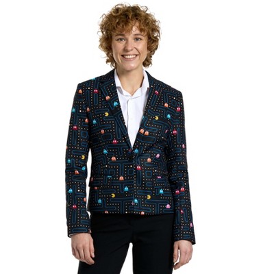 Opposuits Women's Official Pac-man Blazers - Madam Pac-man - Multicolor ...
