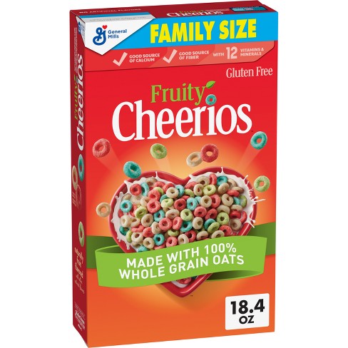 Fruity Cheerios Family Size - 18.4oz : Target