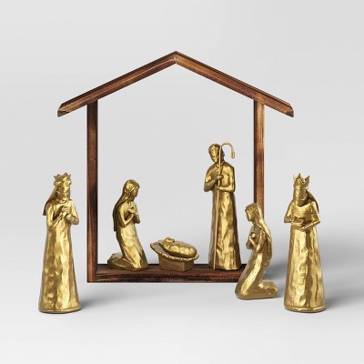 5pc Christmas Nativity Scene Figurine Set - Wondershop™ : Target