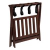 Pj Wood Portable Hotel Style Solid Wooden Folding Luggage Rack With ...