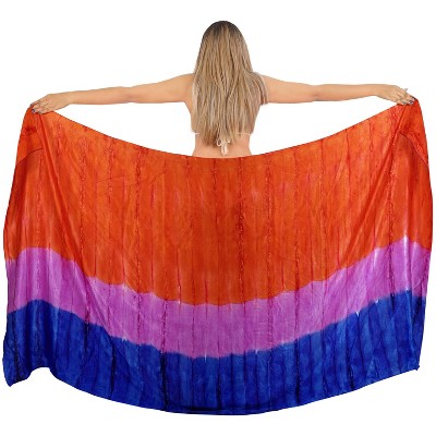 La Leela Women's Wraps Summer Long Pareos Vacation Skirt Cover-up Beach ...