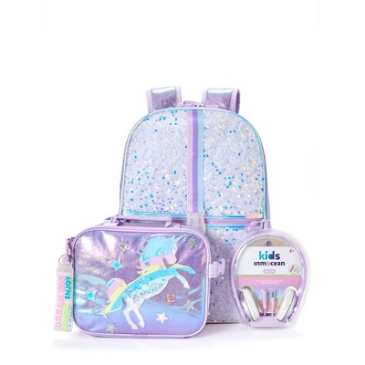 Disney Frozen Anna Elsa Olaf Trust Your Journey 5 Pc Backpack Set Tote ...