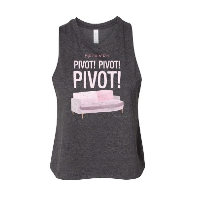 Women's Friends Couch Pivot Pivot Pivot Graphic Racerback Tank ...