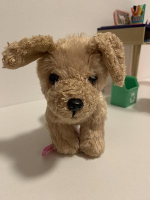 Our Generation Pet Dog Plush With Posable Legs - Golden Poodle Pup : Target