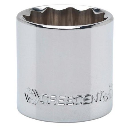 Crescent 1-11/16 In. X 3/4 In. Drive Sae 12 Point Standard Socket 1 Pc ...