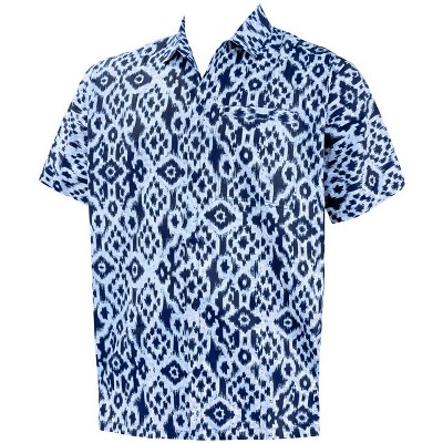 Neff Men's Birds And Feathers Hawaiian Print Button-down Collared Shirt ...