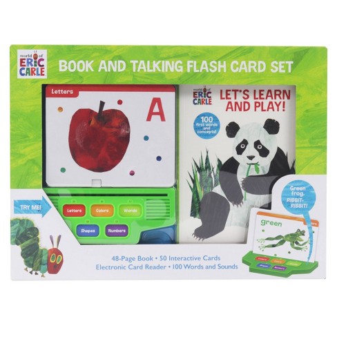 World Of Eric Carle Let's Learn And Play Talking Flashcard Box Set : Target