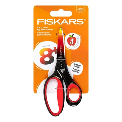 Fiskars Pointed-tip Softgrip School Supplies Big Kids Scissors For Kids ...