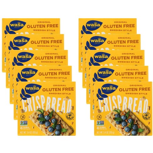 Wasa Original Gluten-free Crispbread - Case Of 10/5.4 Oz : Target