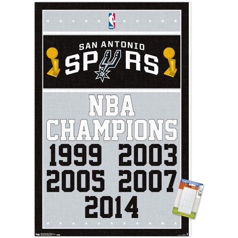 Trends International Nba San Antonio Spurs - Champions 17 Unframed Wall ...