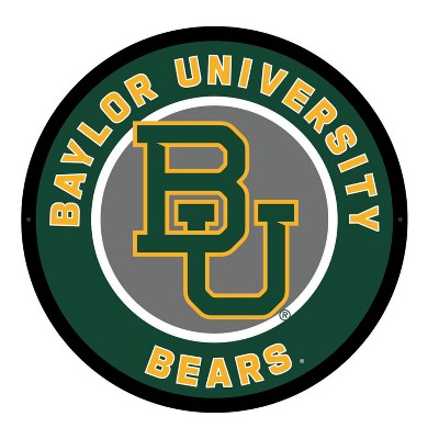 Evergreen Ultra-thin Edgelight Led Wall Decor, Round, Baylor University ...