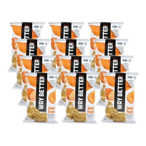 Way Better Snacks Sweet Potato Tortilla Chips - Case Of 12/5.5 Oz : Target