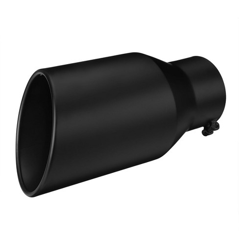 Gotgelif 4" Inlet 6" Outlet 12" Long Stainless Steel Car Exhaust Tip ...