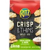 Ritz Crisp & Thins Cream Cheese & Onion Potato And Wheat Chips - 7.1oz ...