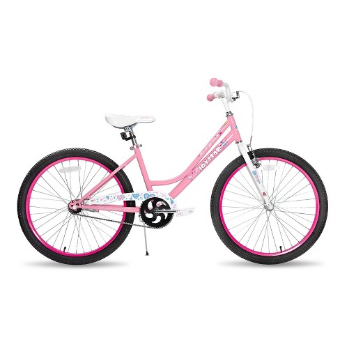 Joystar Angel Girls Bike For Kids With Kickstand - 24" Pink : Target