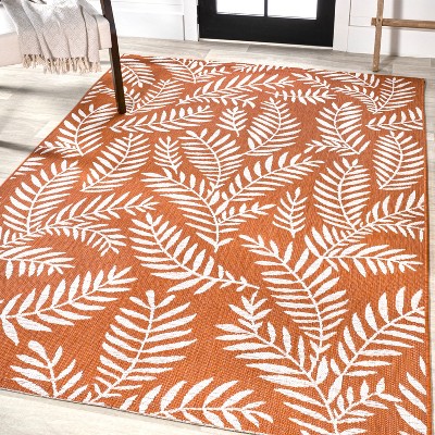 5'x8' Rectangle Loomed Medallion Area Rug Orange - Jonathan Y : Target