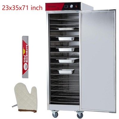 Portable Hot Box Food Warmer 23"x35"x71" With 16 Removable Shelves ...