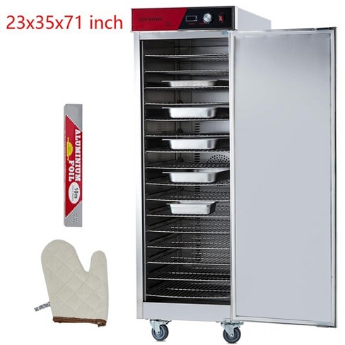 Portable Hot Box Food Warmer 23"x35"x71" With 16 Removable Shelves ...
