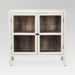 Warwick 2 Door Cabinet Brown - Threshold™ : Target
