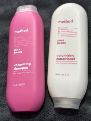 Method Pure Peace Volumizing Shampoo Sulfate & Silicone Free - 14 Fl Oz ...