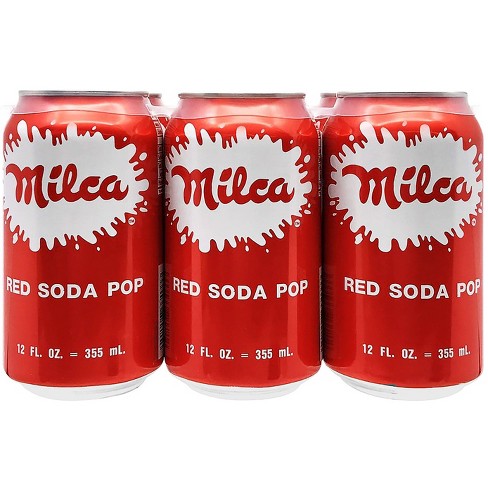 Milca Red Soda Pop - 6pk/12 Fl Oz Cans : Target