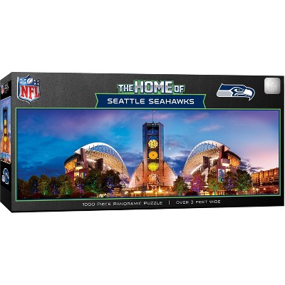 Masterpieces Sports Panoramic Puzzle - Nfl Seattle Seahawks Stadium ...