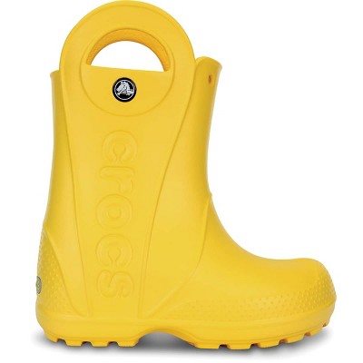 Crocs Kids Handle It Rain Boots, C13, Yellow : Target