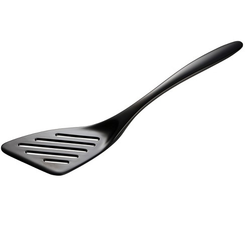 Gourmac 12-inch Melamine Slotted Turner Spatula, Black : Target
