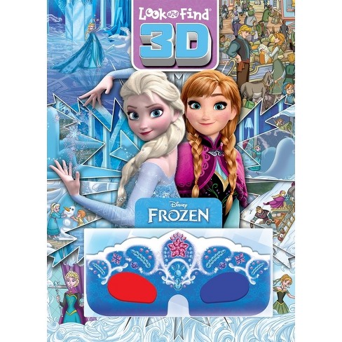 Disney Frozen: Look And Find 3d - By Pi Kids (hardcover) : Target