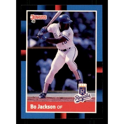 Bo Jackson Card 1988 Donruss #220 : Target