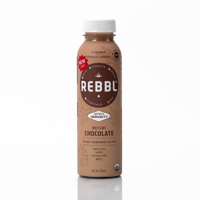 Rebbl Organic Reishi Chocolate Immunity Elixir - 12 Fl Oz : Target