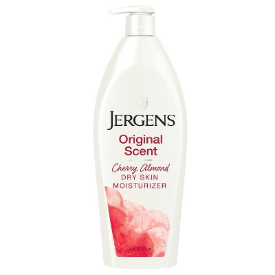 Jergens Original Scent With Cherry Almond Essence Dry Skin Moisturizer ...